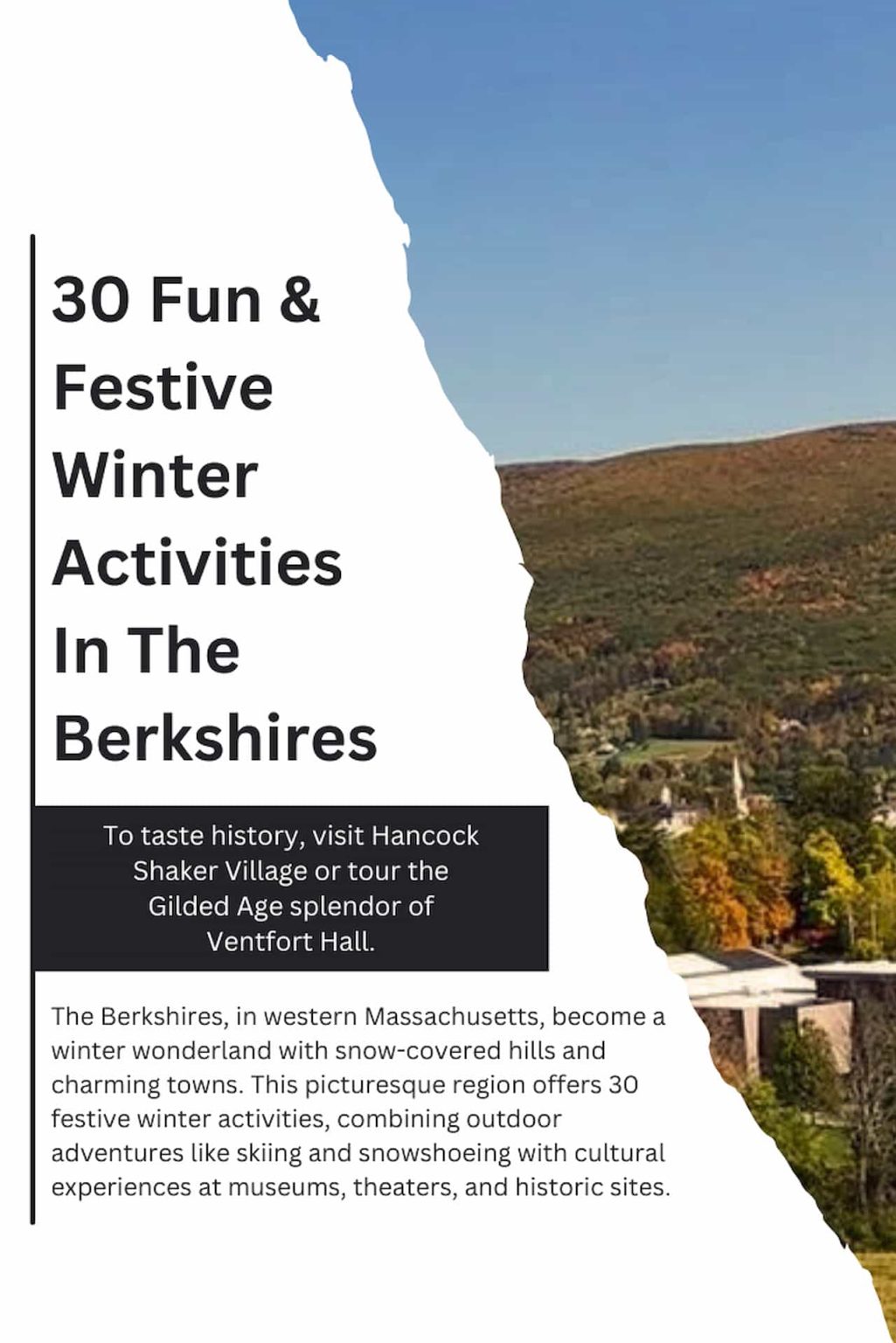 30 Fun & Festive Winter Activities In The Berkshires - Travel Halfway