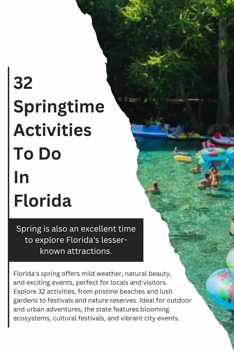Springtime In Florida: 32 Fun Activities & Destinations - Travel Halfway