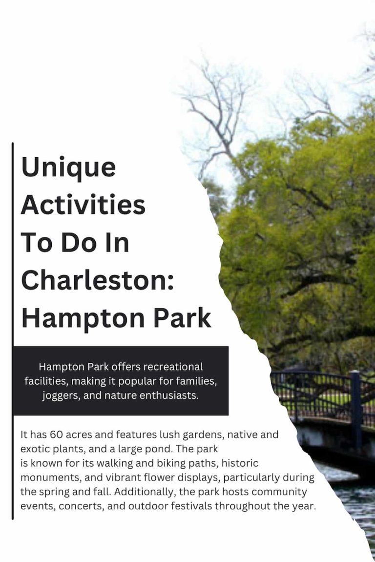 40 Unique Things To Do In Charleston, SC - Travel Halfway