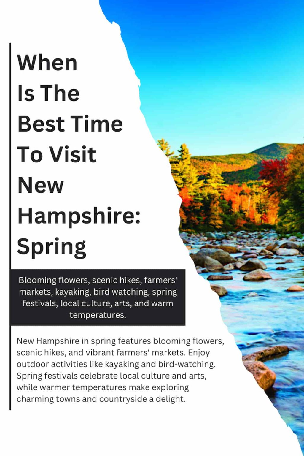 When Is The Best Time To Visit New Hampshire - Travel Halfway
